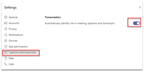 MS Teams – Live Captions - Technology Enhanced Learning