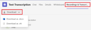 How to add Transcription to your Teams Meetings - Technology Enhanced ...