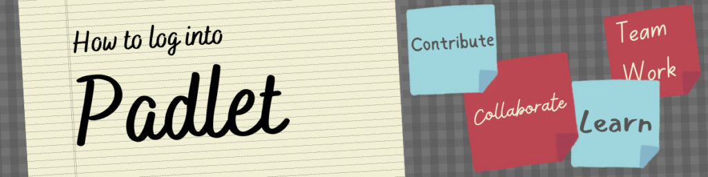 Logging Onto Padlet - Technology Enhanced Learning